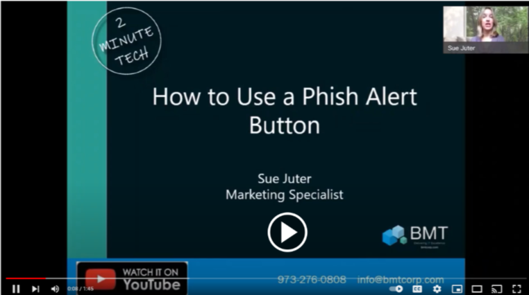 Using the Phish Alert Button